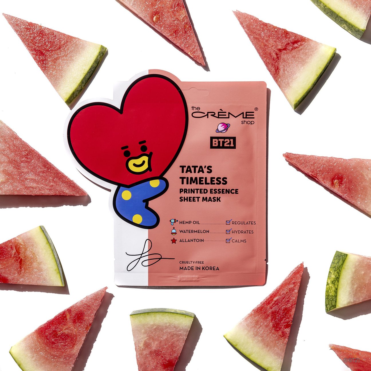 BTS~ Sheet Mask TATA – Style Cases Mx