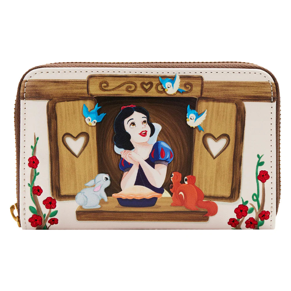 Exclusive - Snow White Window Scene Zip Around Wallet – Style Cases Mx